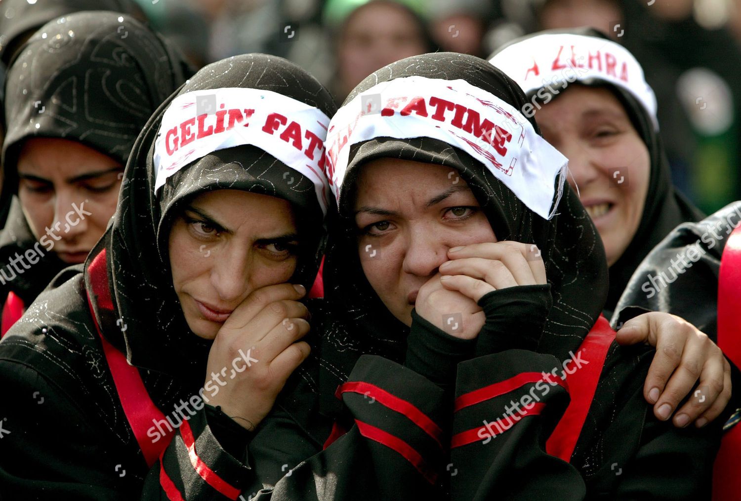 Turkish Shiitic Muslim Girls Crying During Editorial Stock Photo ...