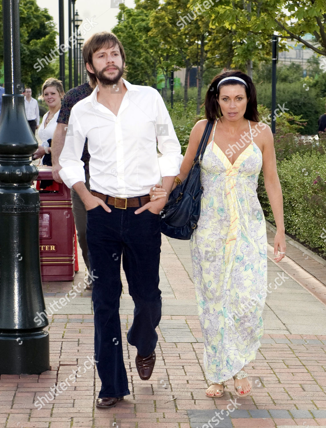 Alison King Boyfriend Adam Huckett Editorial Stock Photo - Stock Image ...