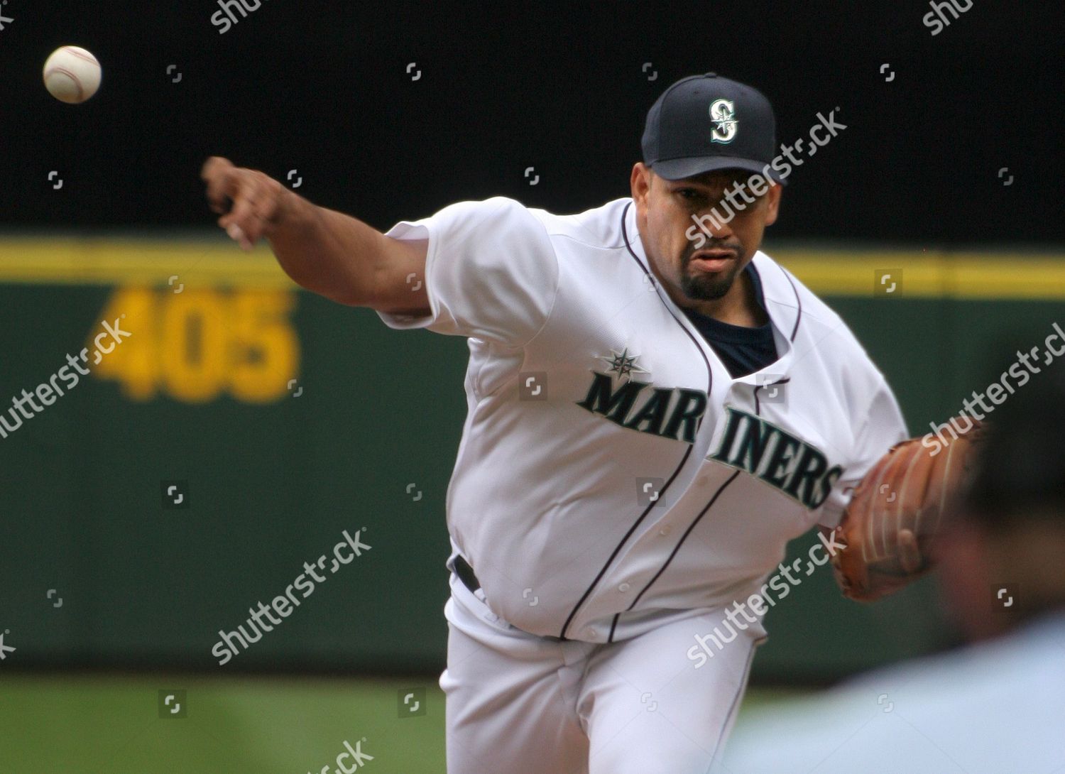 Seattle Mariner Pitcher Carlo Silva Throws Editorial Stock Photo ...