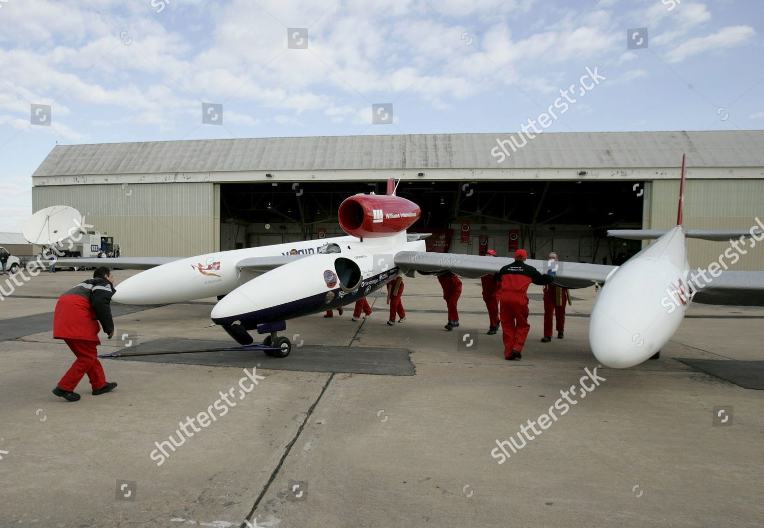 Virgin Atlantic Global Flyer Rolled Out Editorial Stock Photo - Stock ...