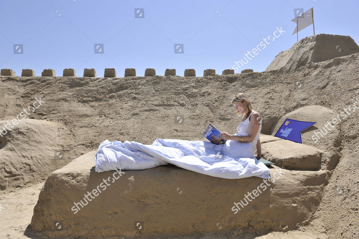 Emily Keogh Tries Out Bed Size Editorial Stock Photo - Stock Image ...