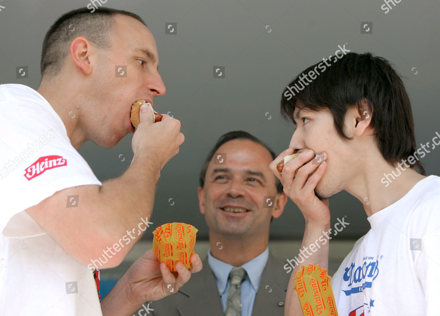 World Champion Competitive Eaters Joey Chestnut Editorial Stock Photo ...