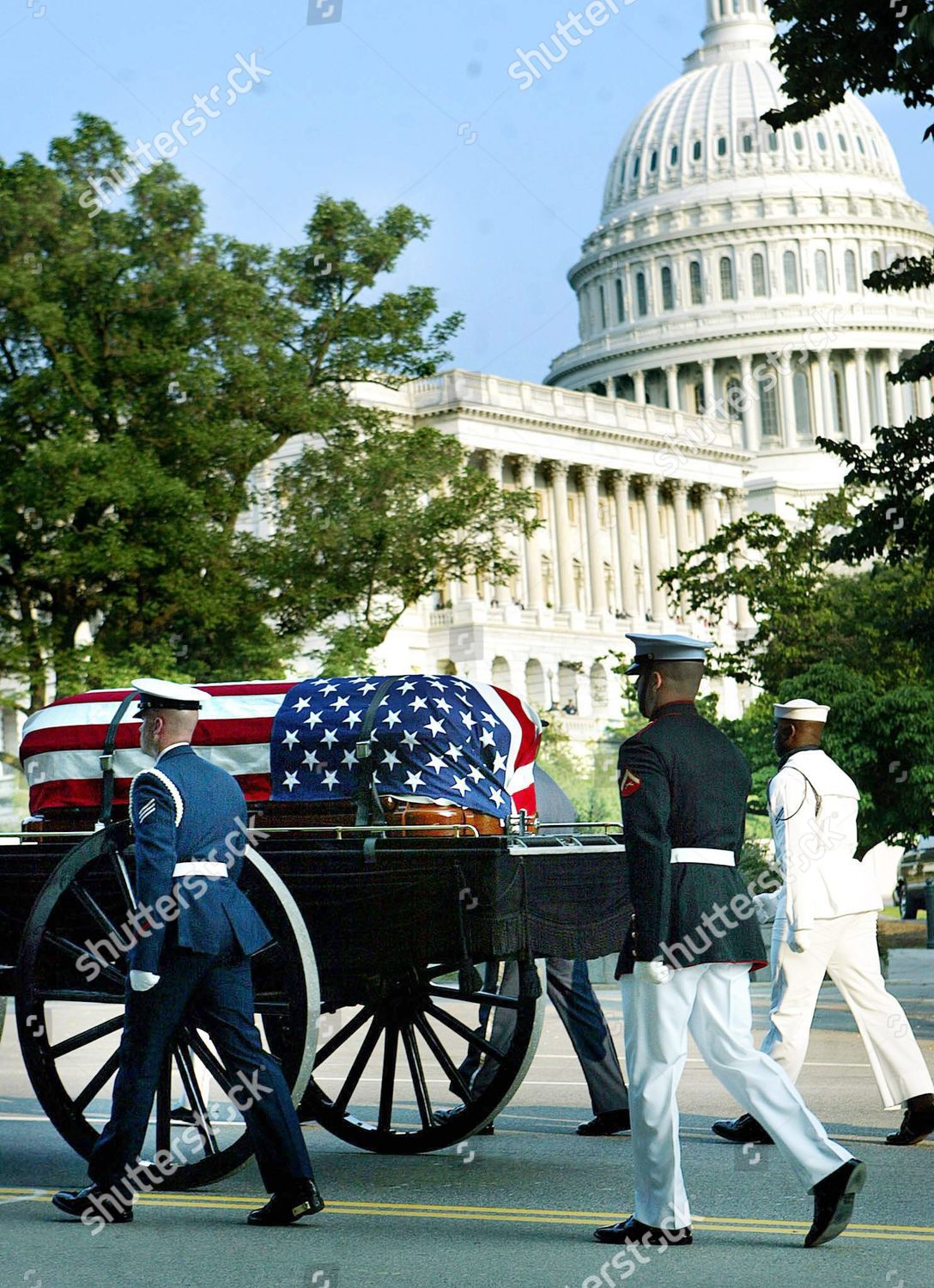 United States Military Honor Guard Caisson Editorial Stock Photo ...