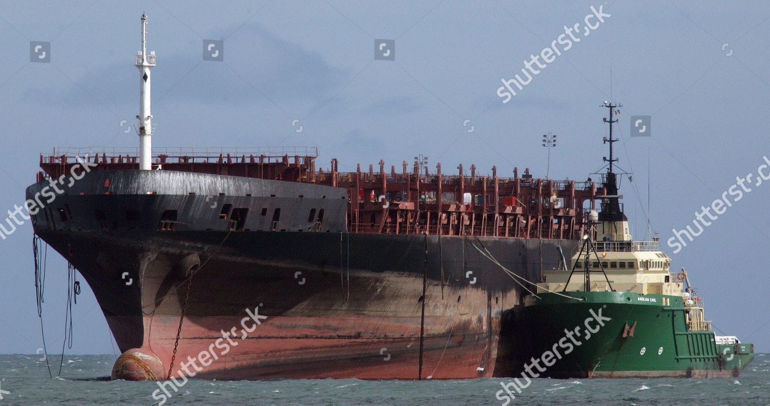 Former Container Ship Msc Napoli Seen Editorial Stock Photo - Stock ...