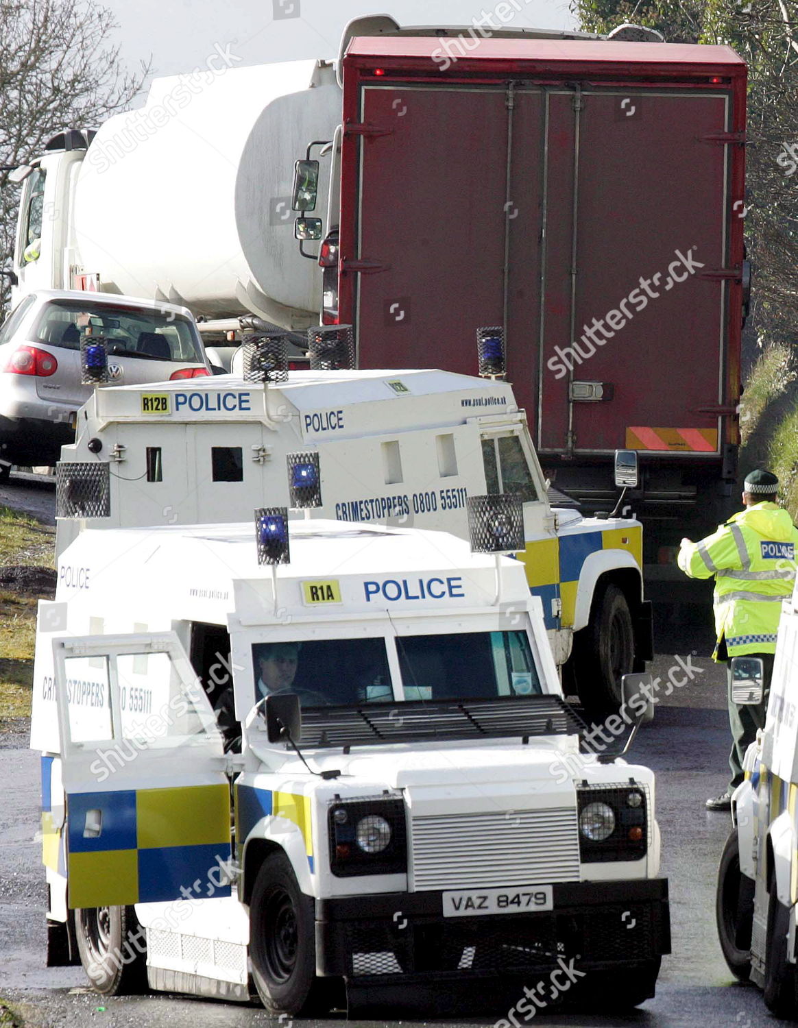 Psni Police Service Northern Ireland Officers Editorial Stock Photo ...