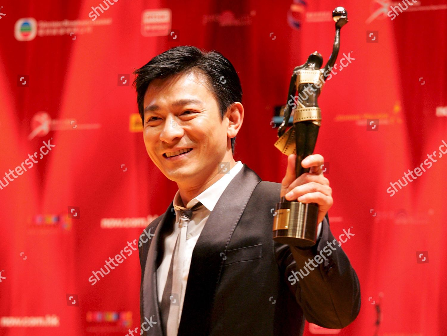 Hong Kong Actor Andy Lau Tak Editorial Stock Photo - Stock Image ...