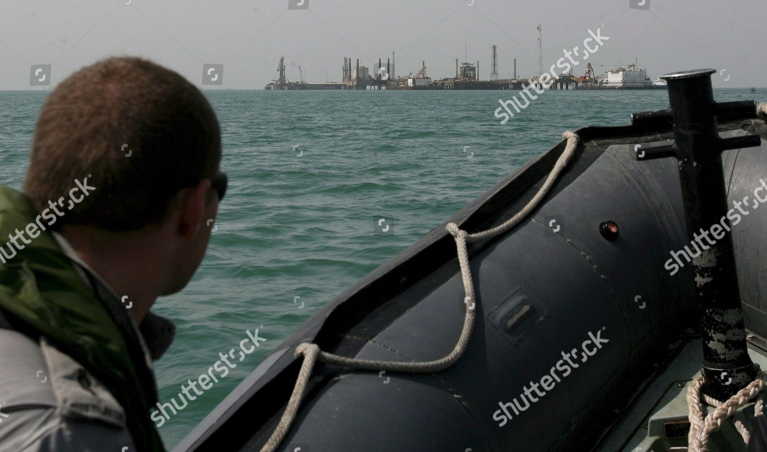 Royal Australian Navy Sailor Looks Toward Editorial Stock Photo - Stock ...