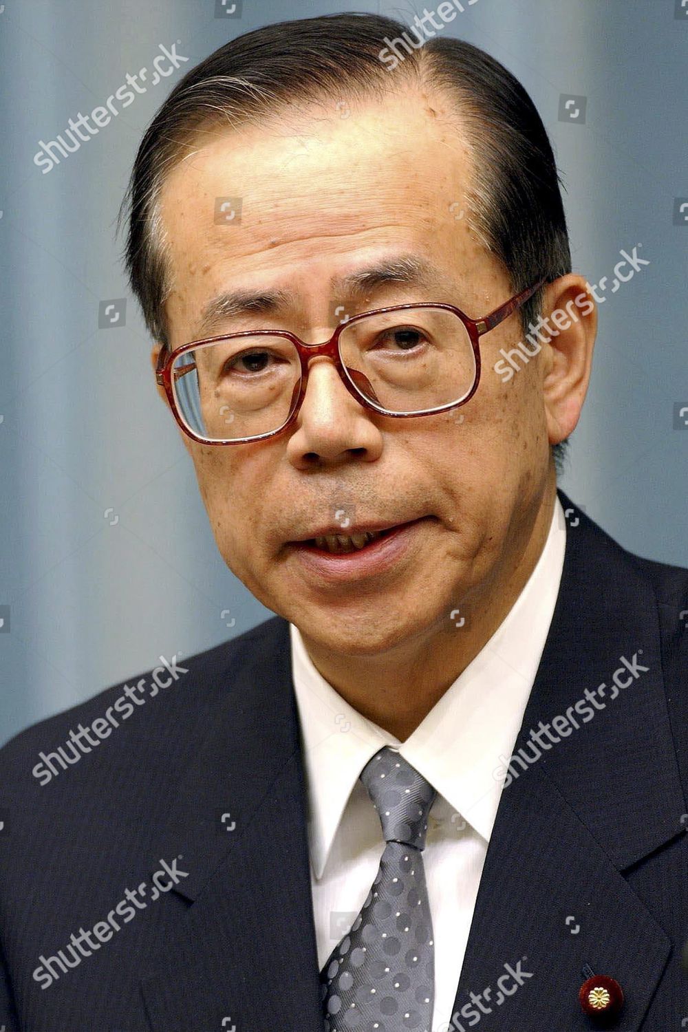 Japanese Chief Cabinet Secretary Yasuo Fukuda Editorial Stock Photo ...