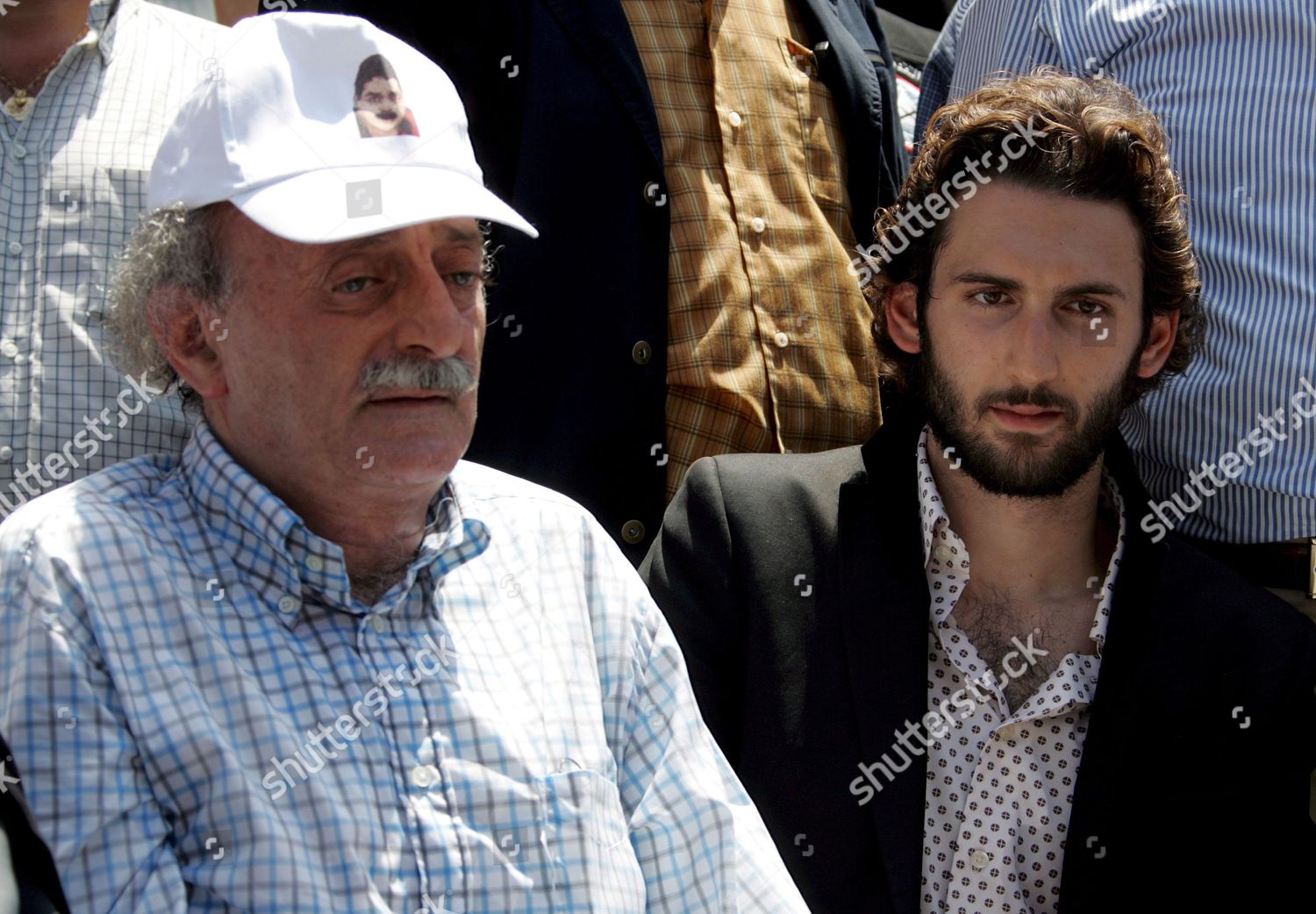 Druze Leader Walid Jumblat L His Editorial Stock Photo - Stock Image ...