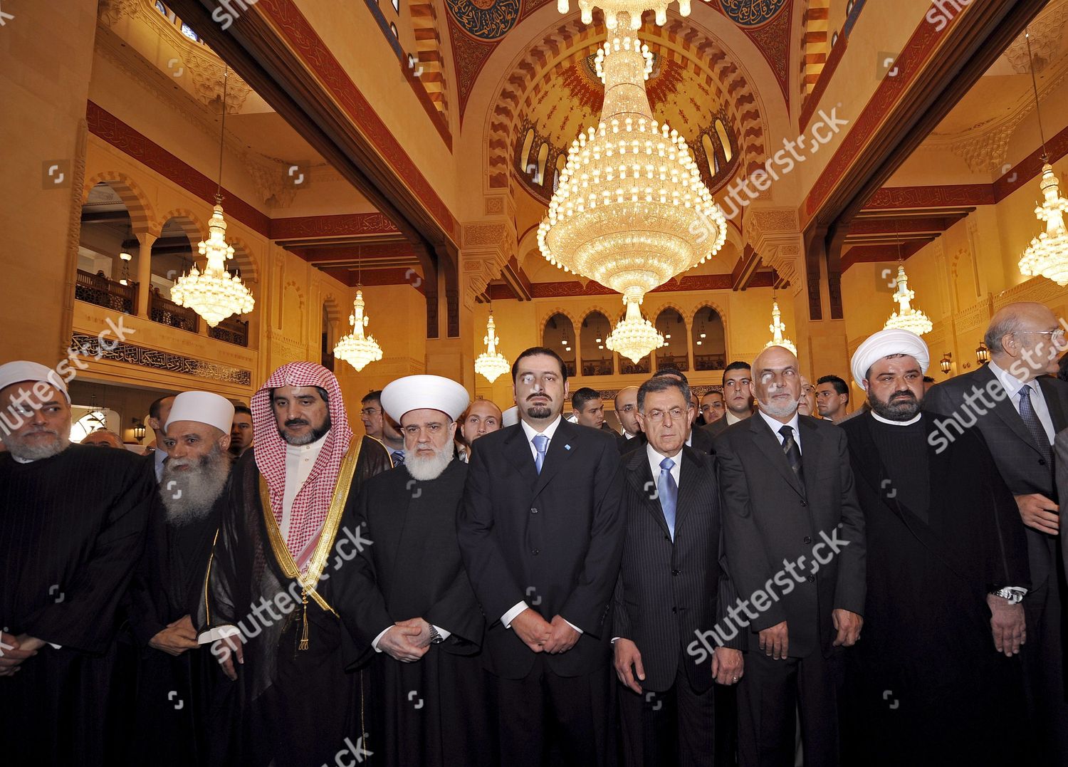 Lebanese Parliament Majority Sunni Muslim Leader Editorial Stock Photo ...
