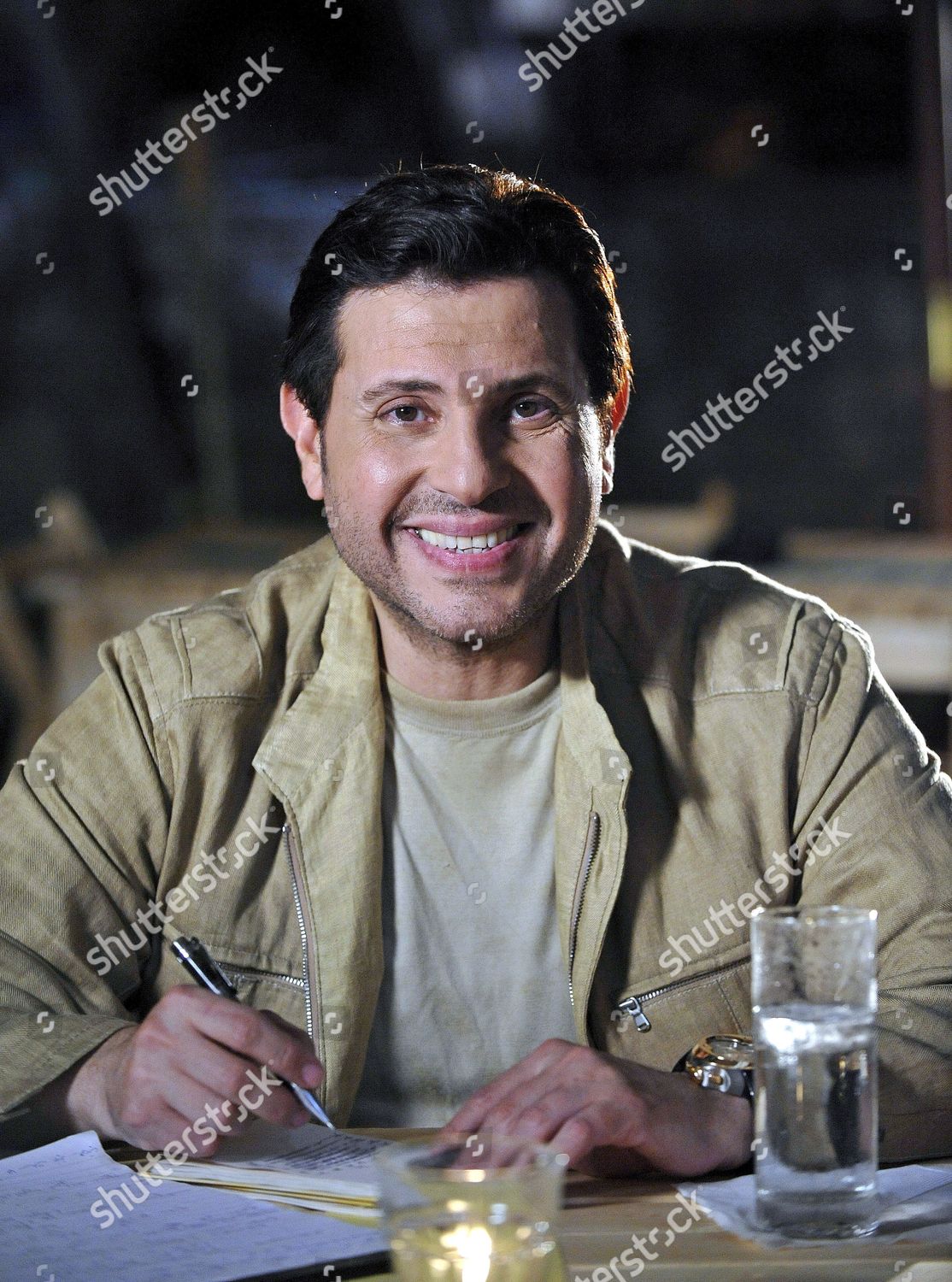 Egyptian Singer Actor Composer Hani Shaker Editorial Stock Photo ...