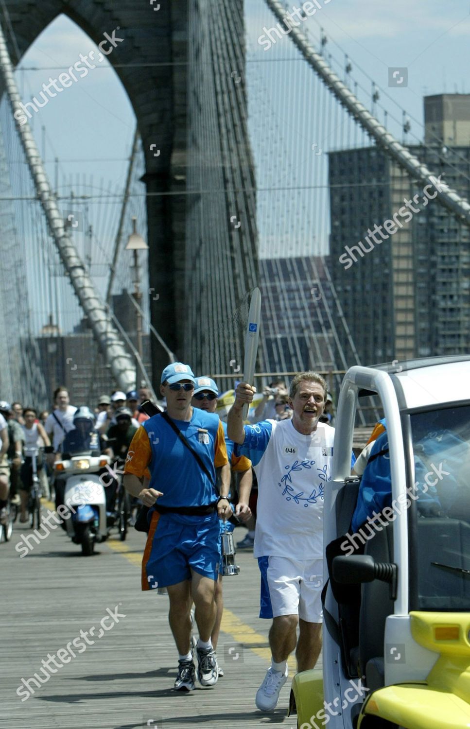 Vincent Mazzone Broooklyn Carries Olympic Flame Editorial Stock Photo ...