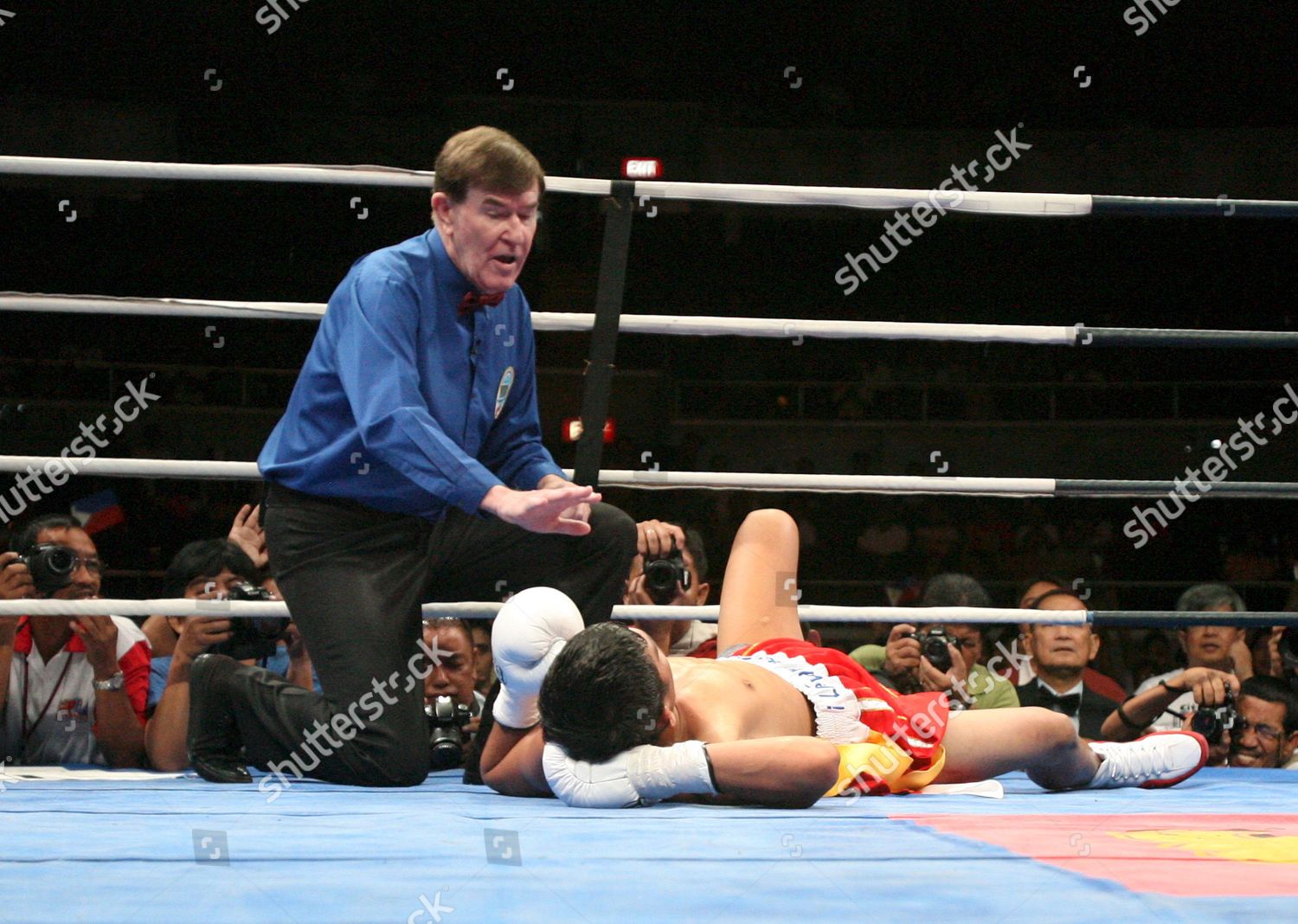 Referee Bruce Mctavish New Zealand Gives Editorial Stock Photo - Stock ...