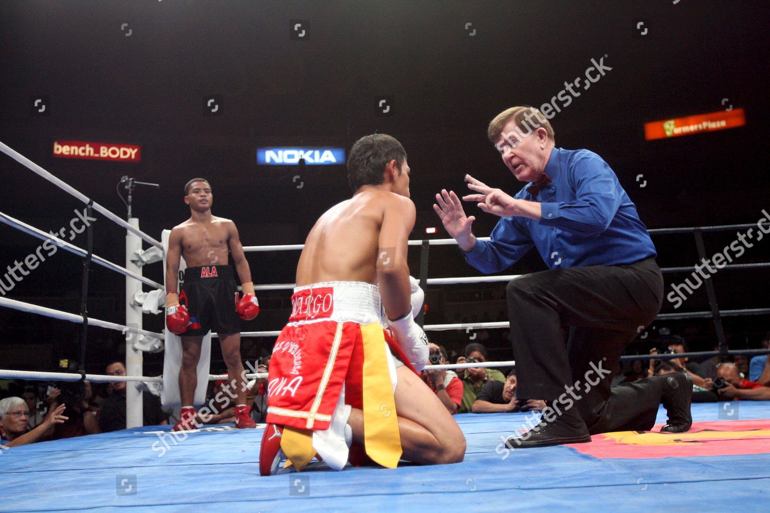 Referee Bruce Mctavish New Zealand Gives Editorial Stock Photo - Stock ...