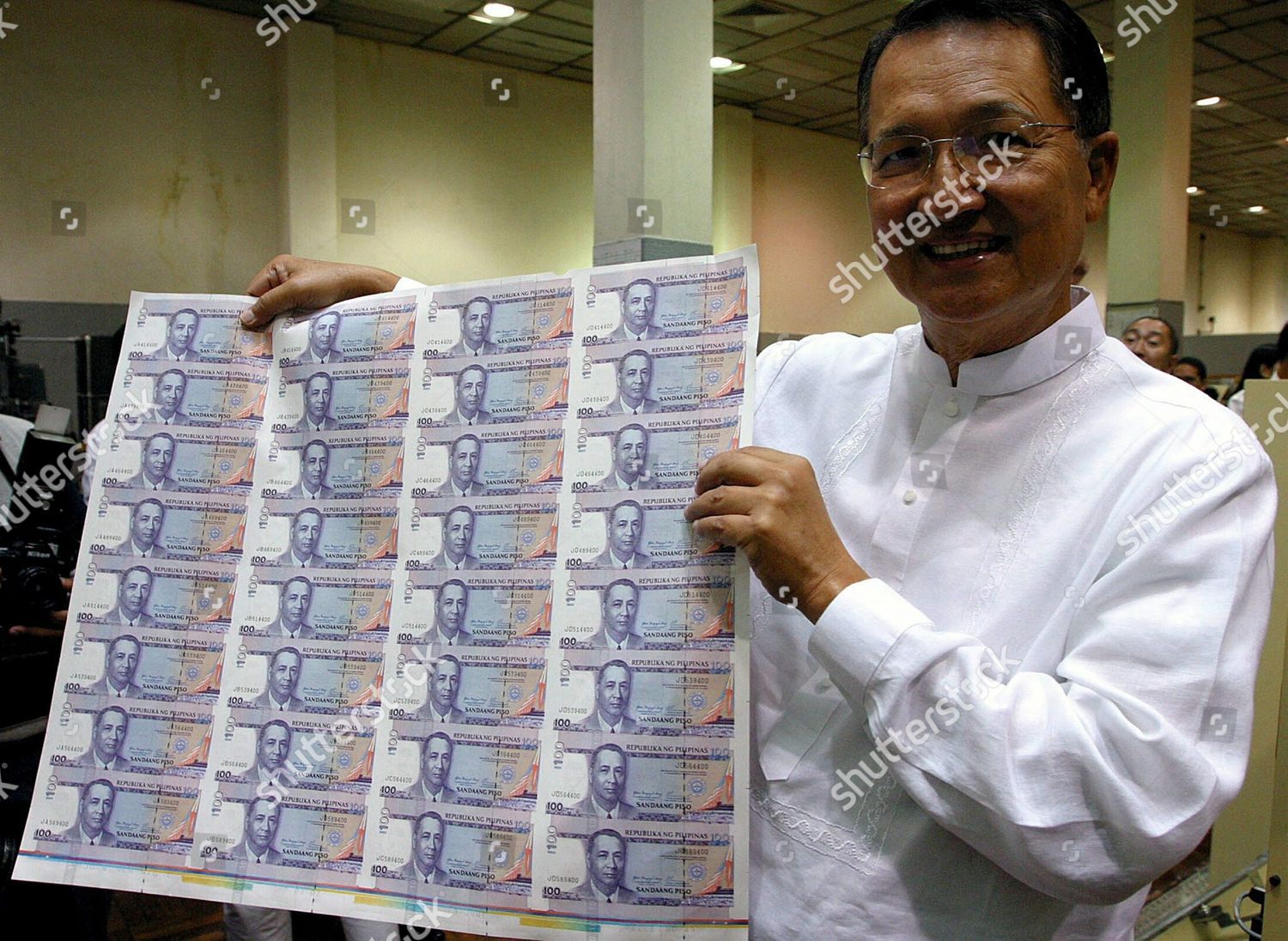 Philippine Governor Rafael Buenaventura Holds One Editorial Stock Photo ...