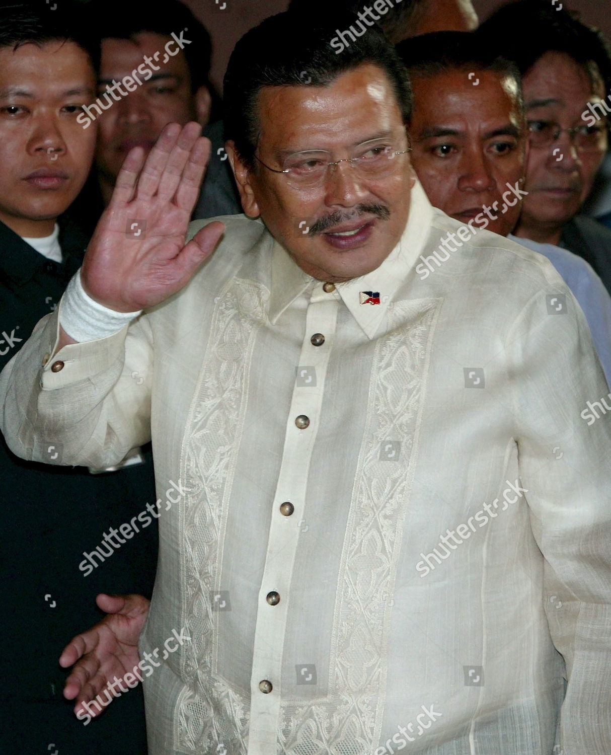 Jailed Former Philippine President Joseph Erap Editorial Stock Photo ...