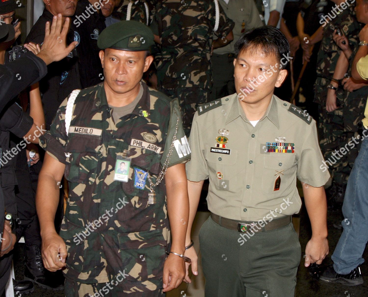 Filipino Rebel Soldier Leader Captain Milo Editorial Stock Photo ...
