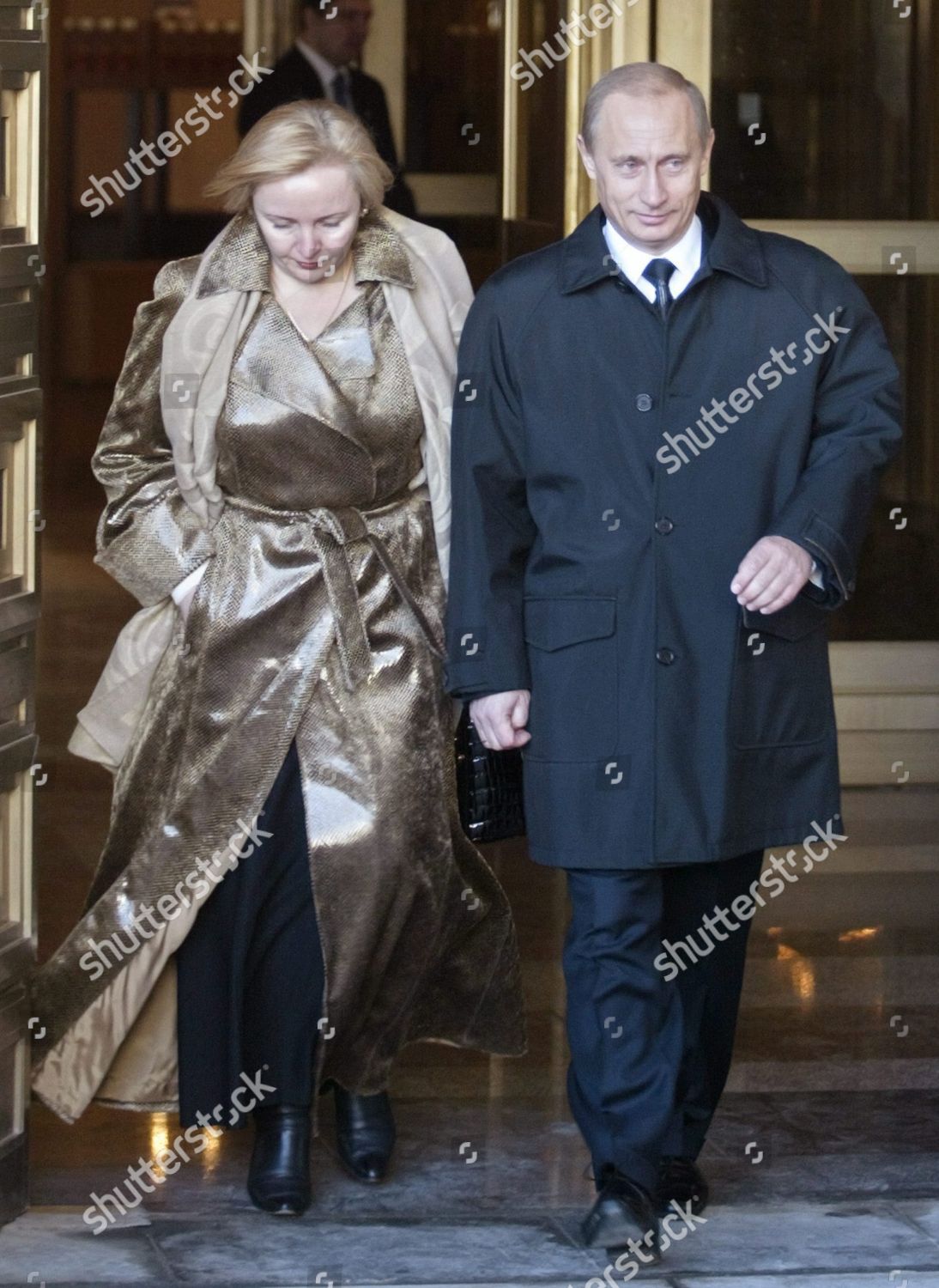 Russian President Vladimir Putin His Wife Editorial Stock Photo - Stock ...