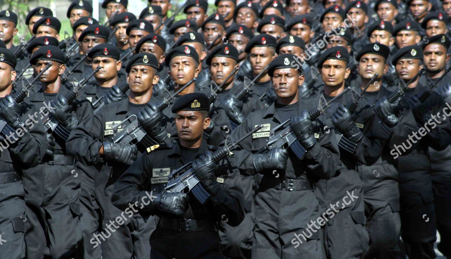 Regiment Sri Lanka Army Marches Past Editorial Stock Photo - Stock ...