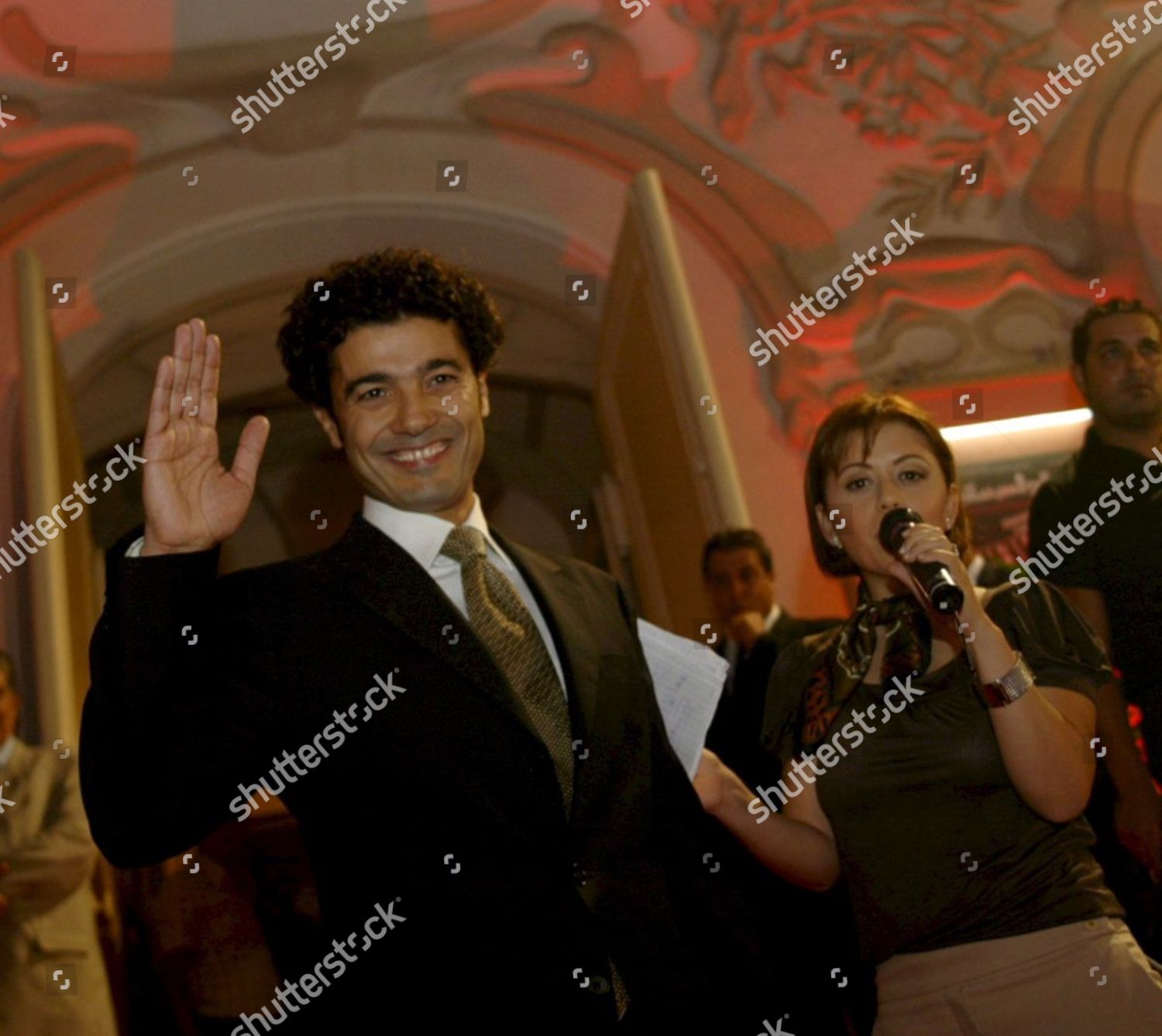 Egyptian Actor Khaled Nabawy Poses Opening Editorial Stock Photo ...
