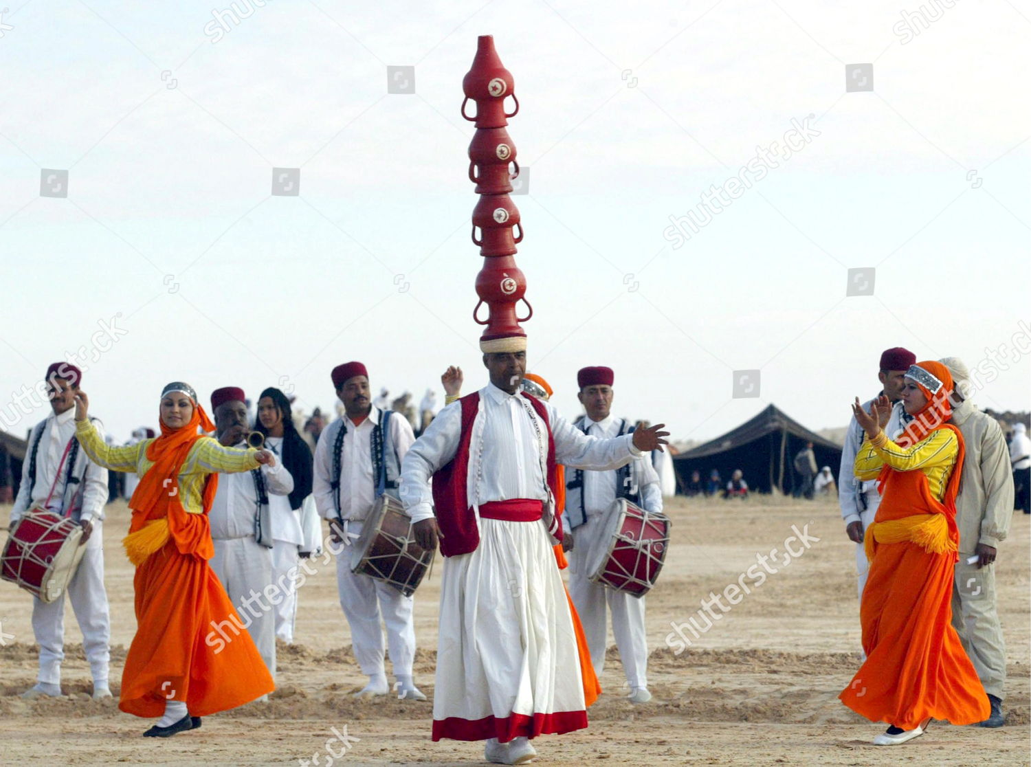 Tunisian Folk Dancers Perform During Opening Editorial Stock Photo ...