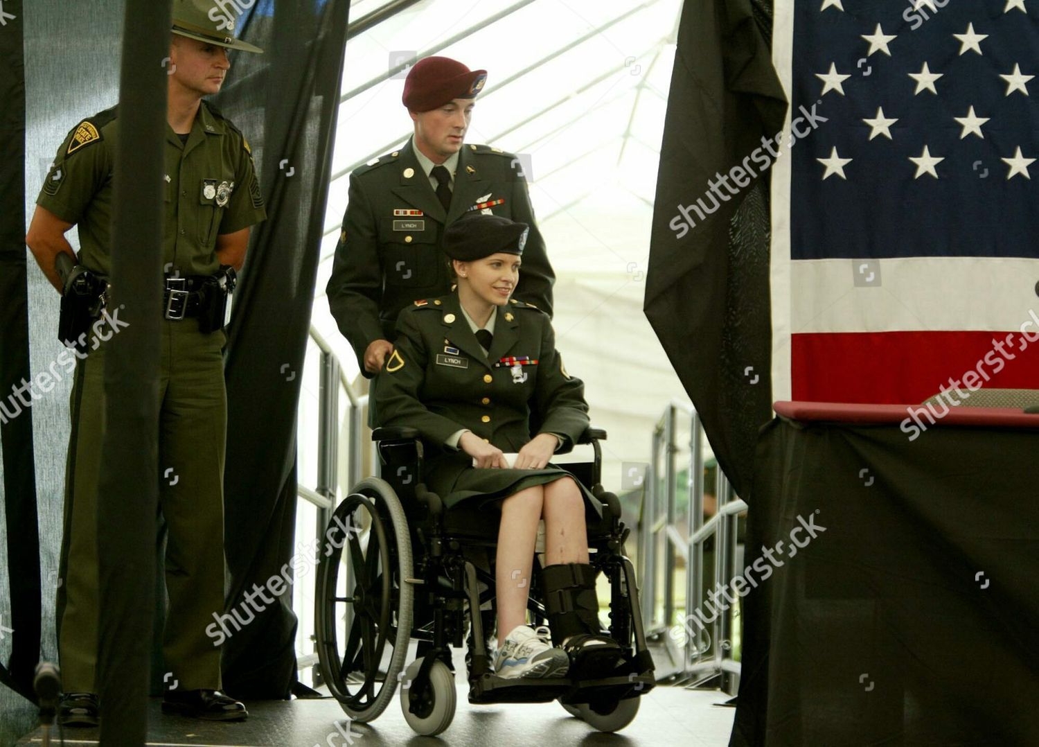 Us Army Pfc Jessica Lynch Wheeled Editorial Stock Photo - Stock Image ...