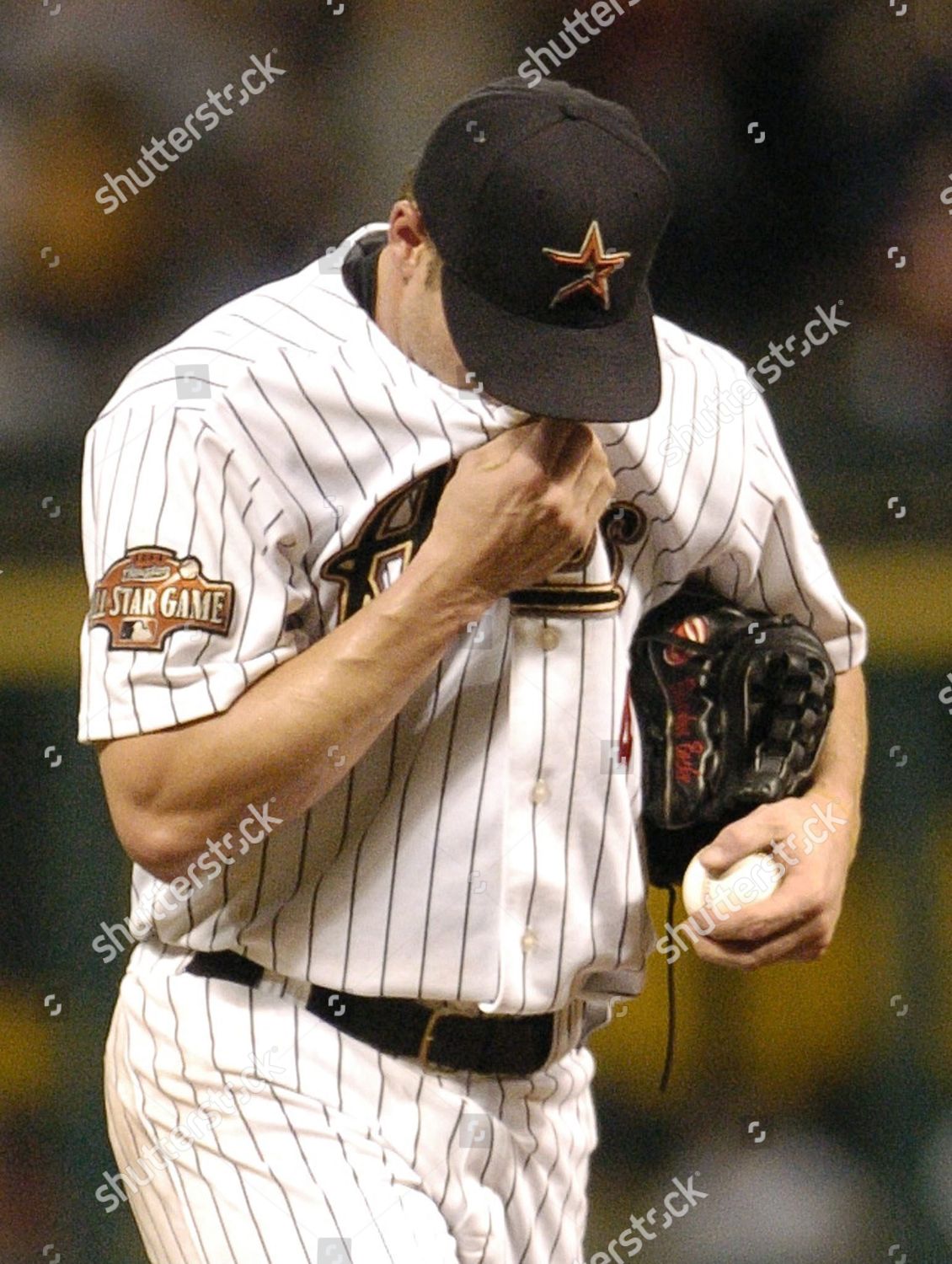 Houston Astros Pitcher Brandon Backe Reacts Editorial Stock Photo ...