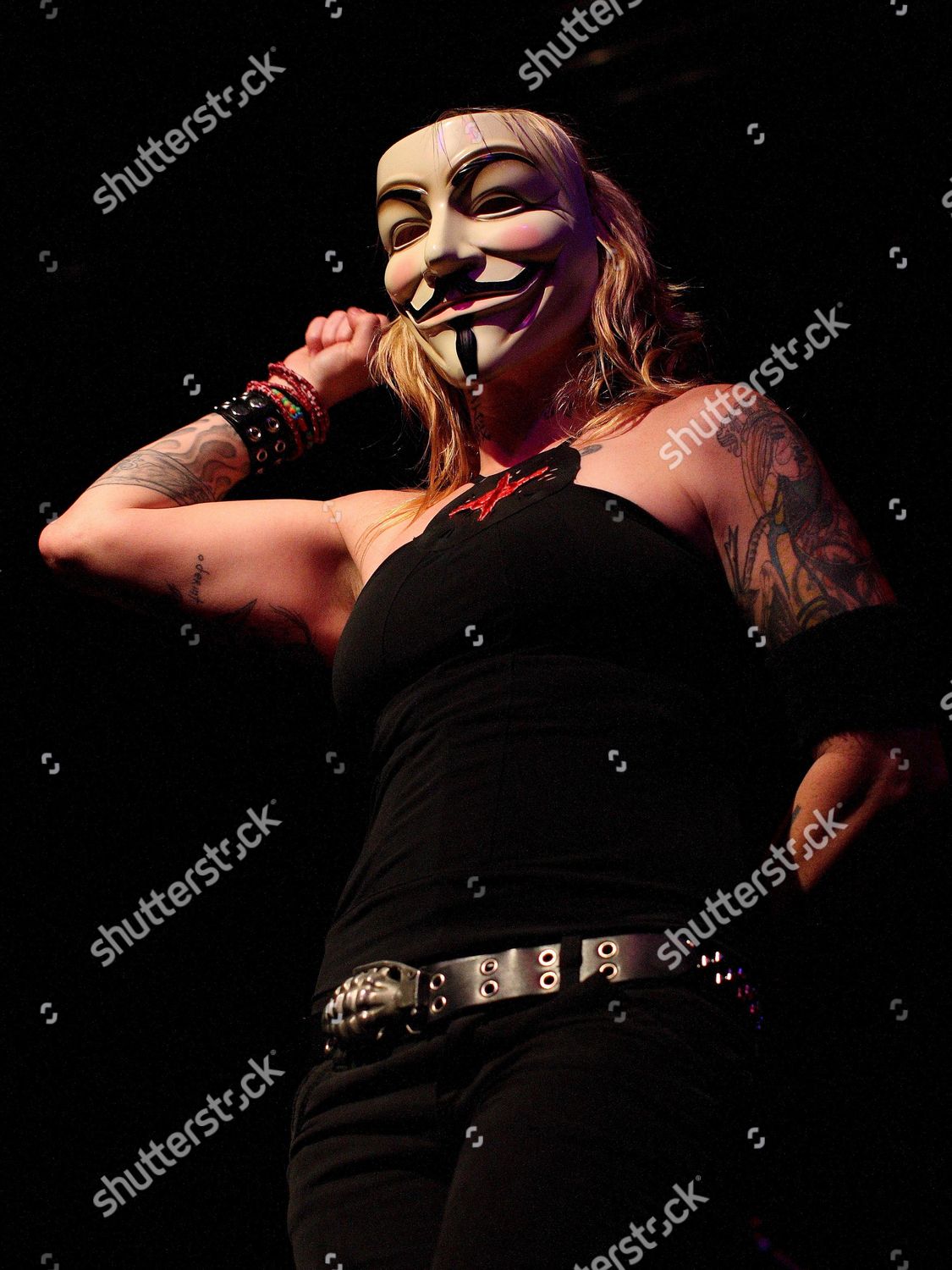 Otep Shamaya Lead Singer Us Rock Editorial Stock Photo - Stock Image ...