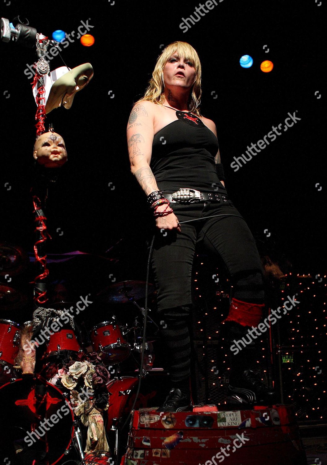 Otep Shamaya Lead Singer Us Rock Editorial Stock Photo - Stock Image ...