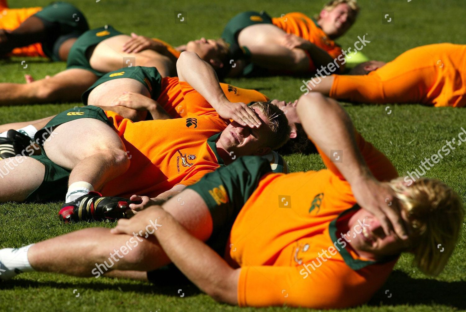 Members South Africas Springbok Rugby Squad Editorial Stock Photo ...