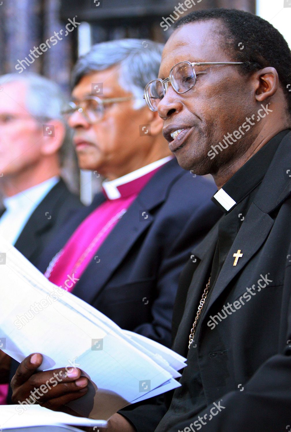 Zimbabwean Catholic Archbishop Bulawayo Pius Ncube Editorial Stock ...