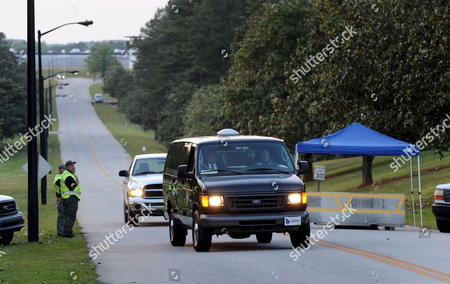 Butts County Coroner Van Transports Body Editorial Stock Photo - Stock ...