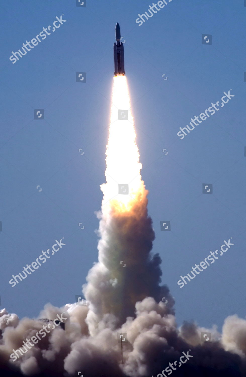 Final Titan Iv B Rocket Carrying Editorial Stock Photo - Stock Image ...