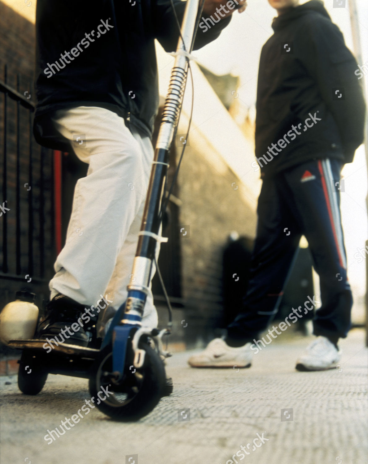 Two Teenage Chavs Standing On Street Editorial Stock Photo - Stock ...