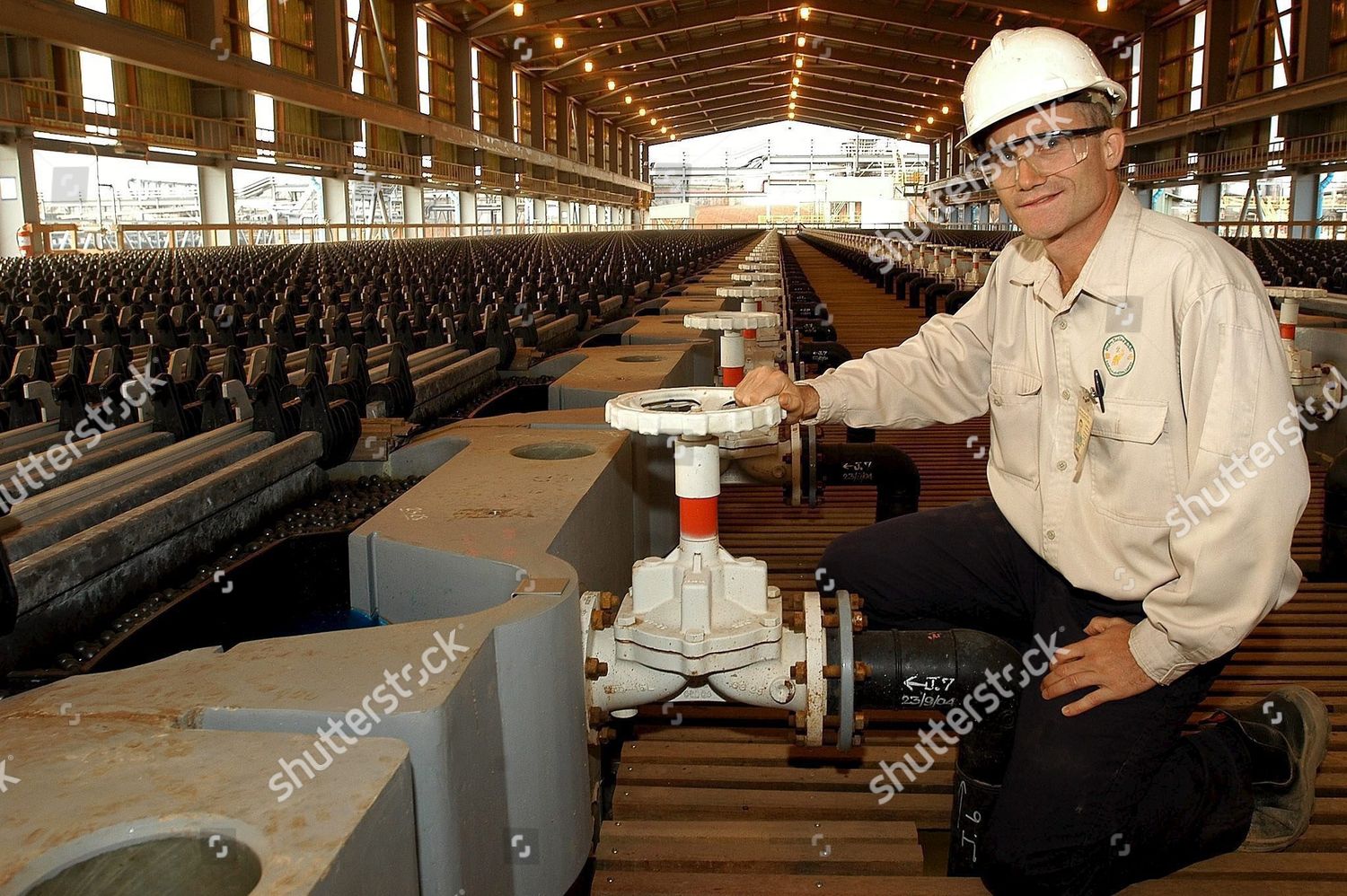 Dominic Heaton New Copper Electrowinning Tankhouse Editorial Stock Photo - Stock Image ...