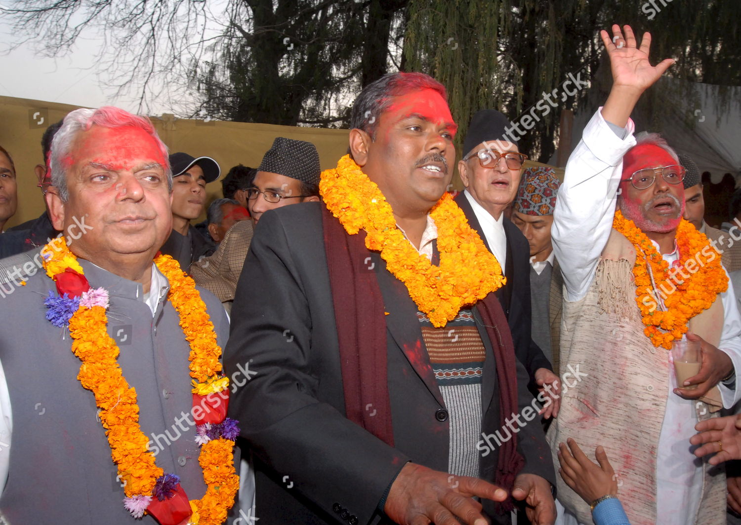 Nepalese Ethnic Madhesi Leaders Mahanta Thakur Editorial Stock Photo ...