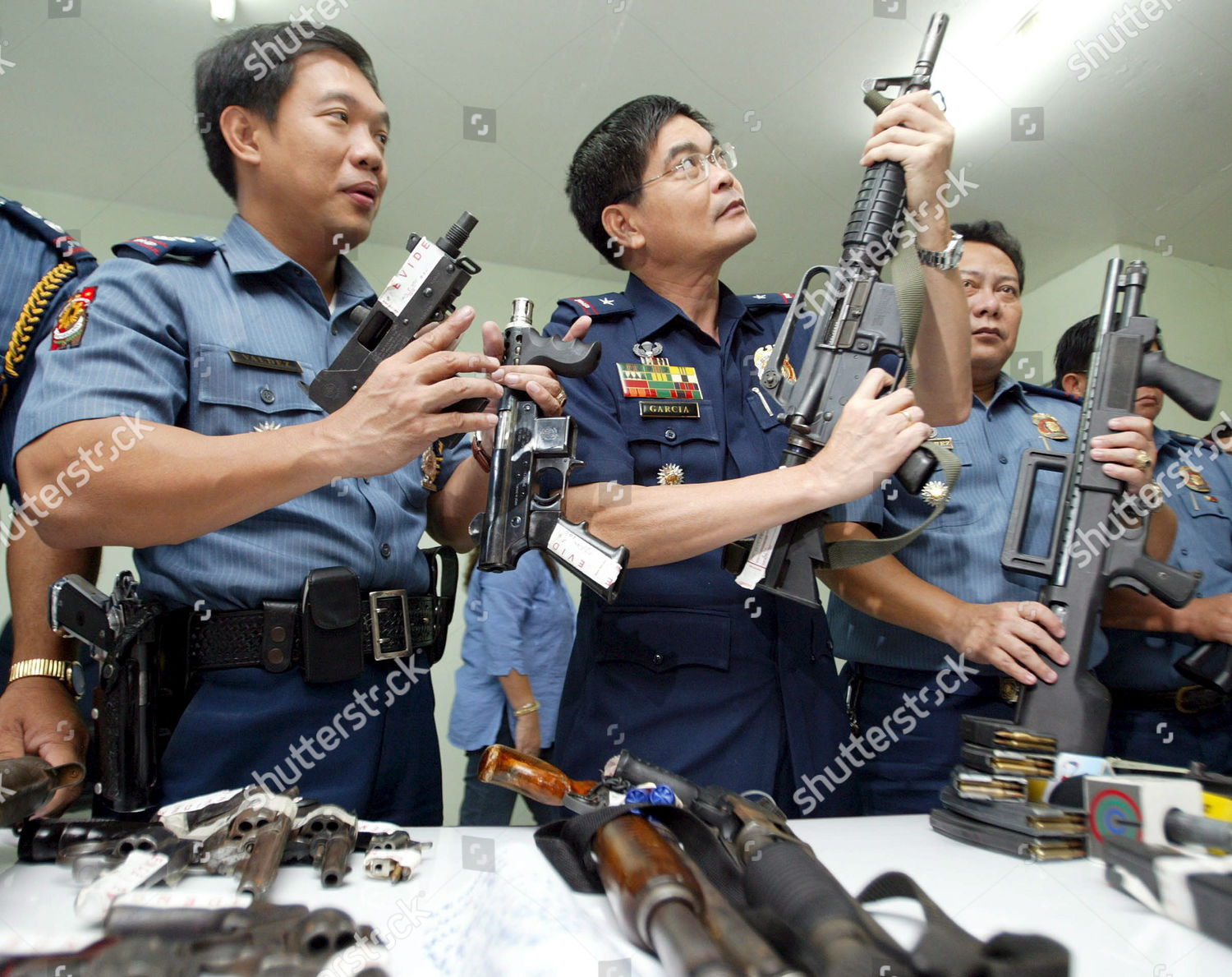 Philippine National Police Pnp Officers Hold Editorial Stock Photo ...