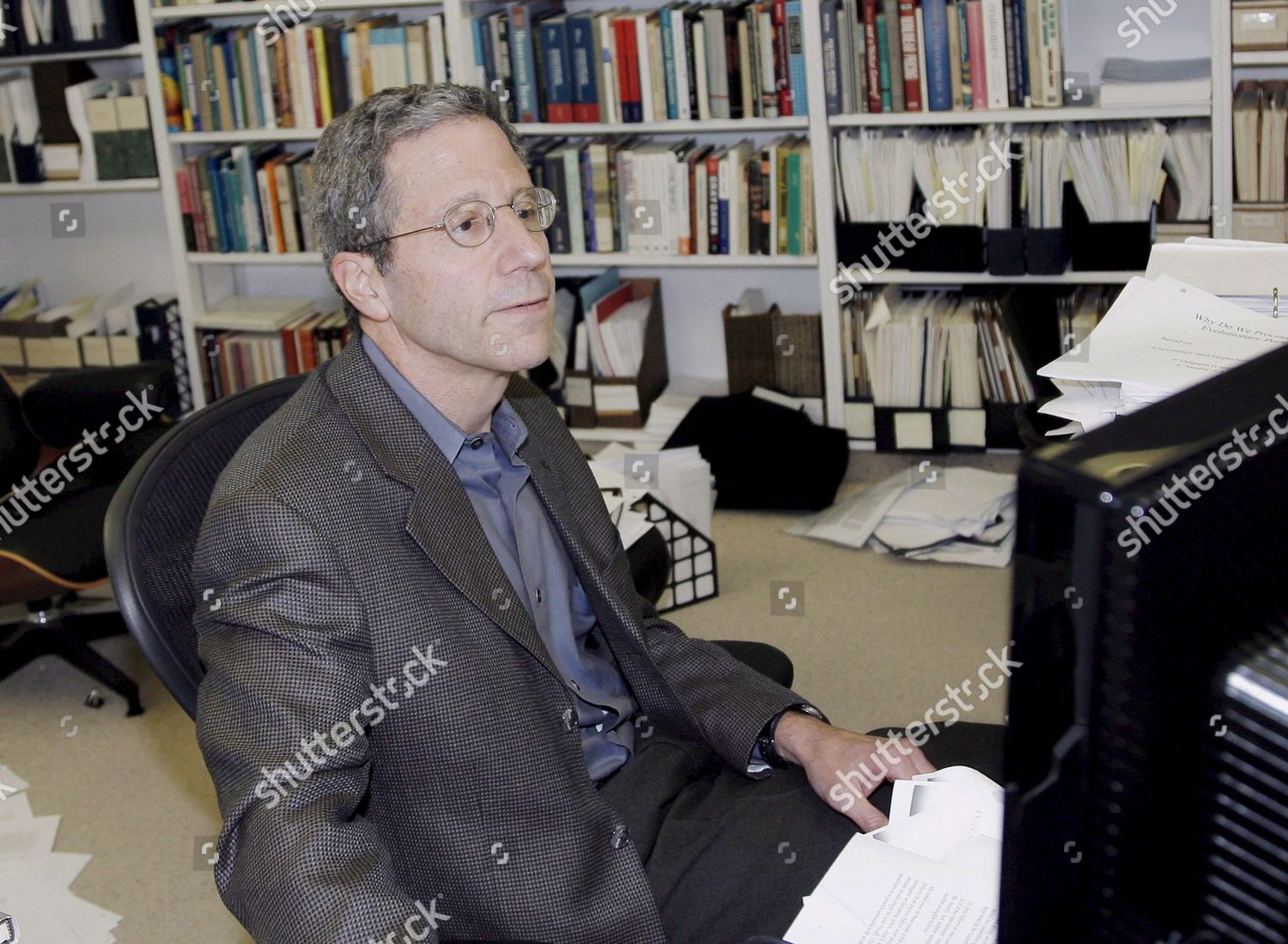 Eric S Maskin Professor Institute Advanced Editorial Stock Photo ...