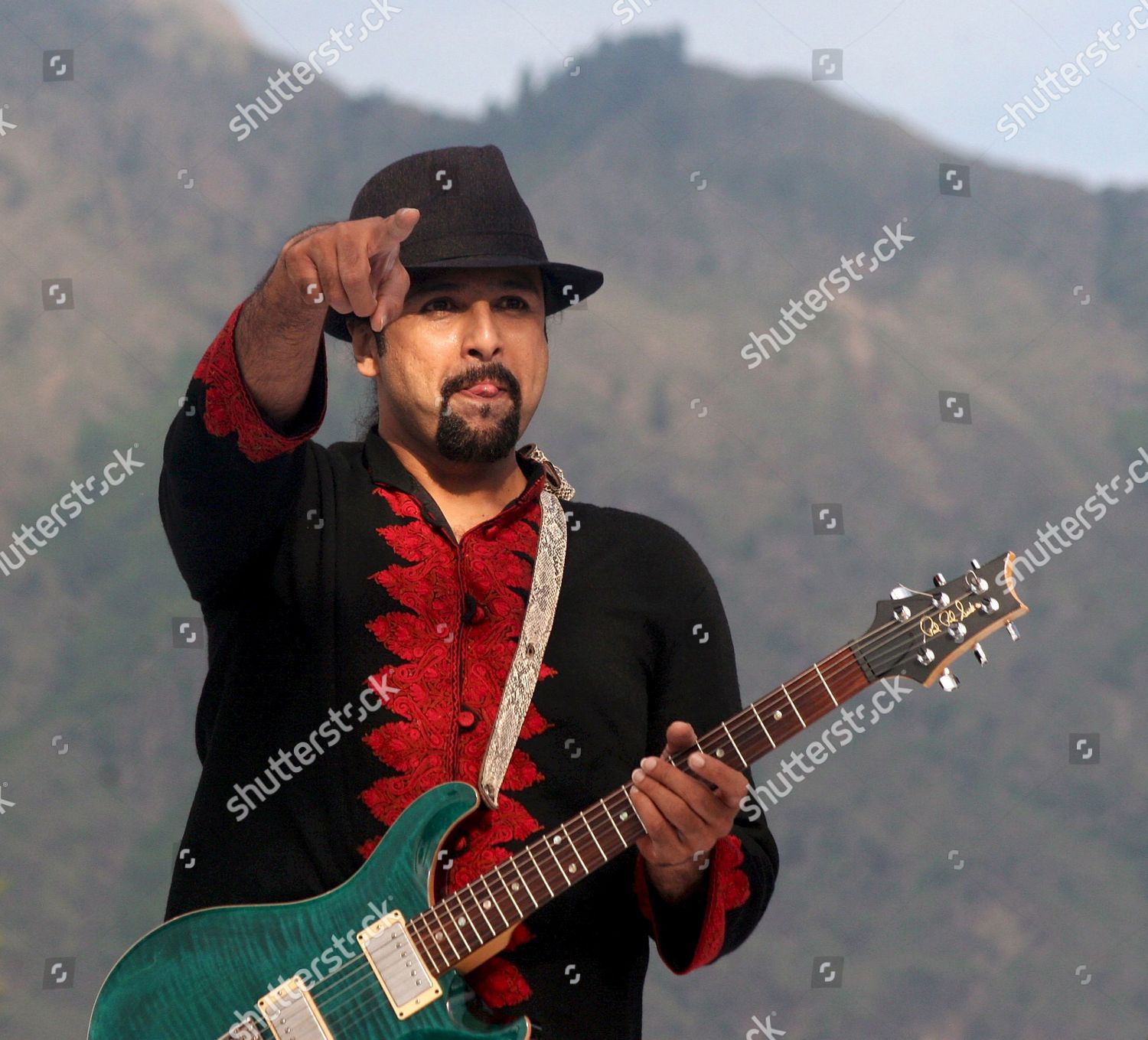 Salman Ahmad Lead Singer Pakistani Rock Editorial Stock Photo - Stock ...