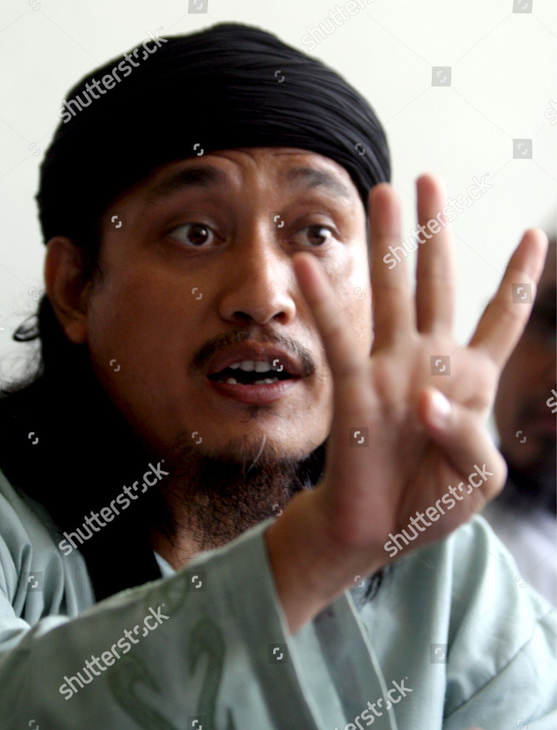 Convicted Bali Bomber Indonesian Muslim Imam Editorial Stock Photo ...