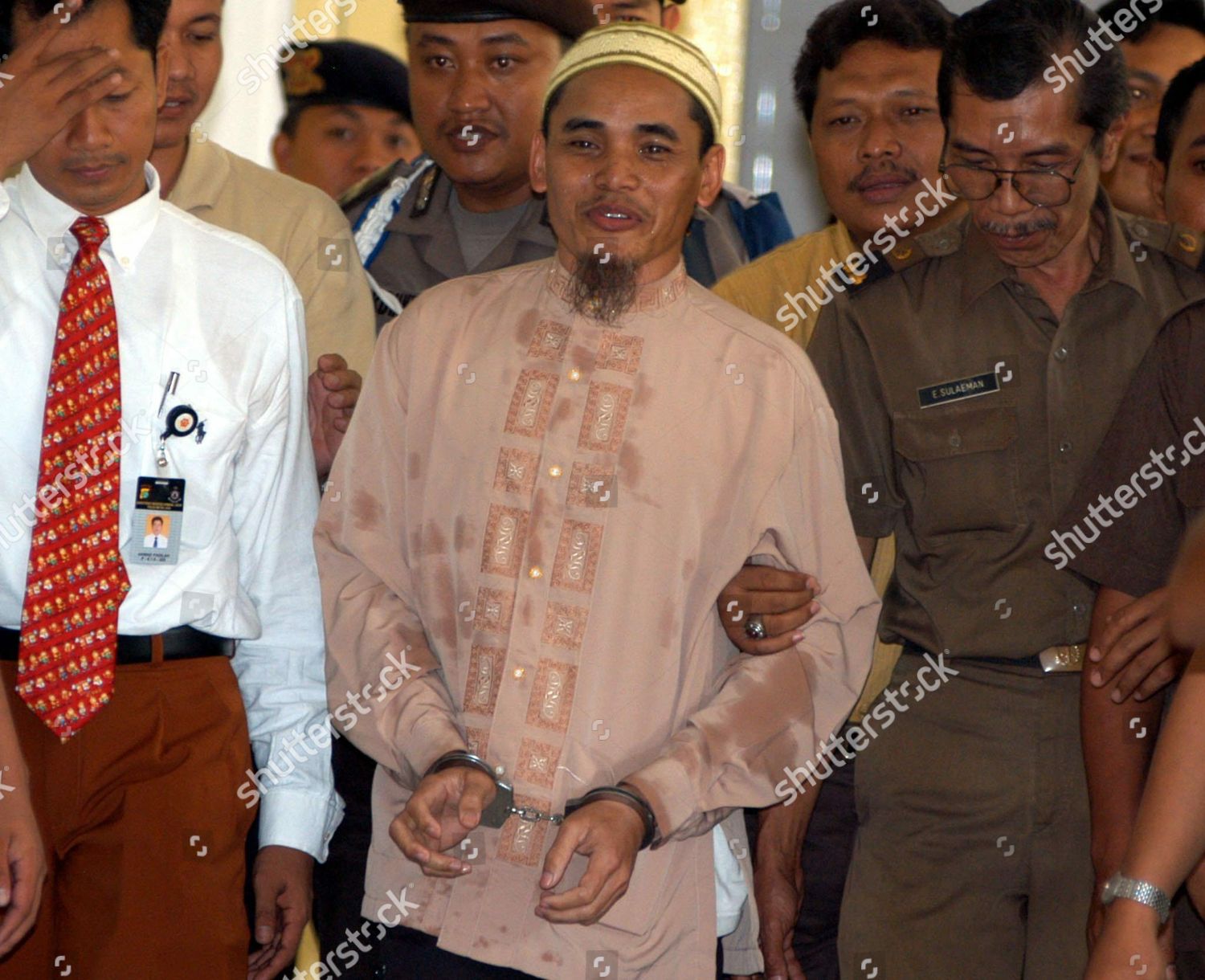 One Bali Bombing Suspects Amrozi Who Editorial Stock Photo - Stock ...