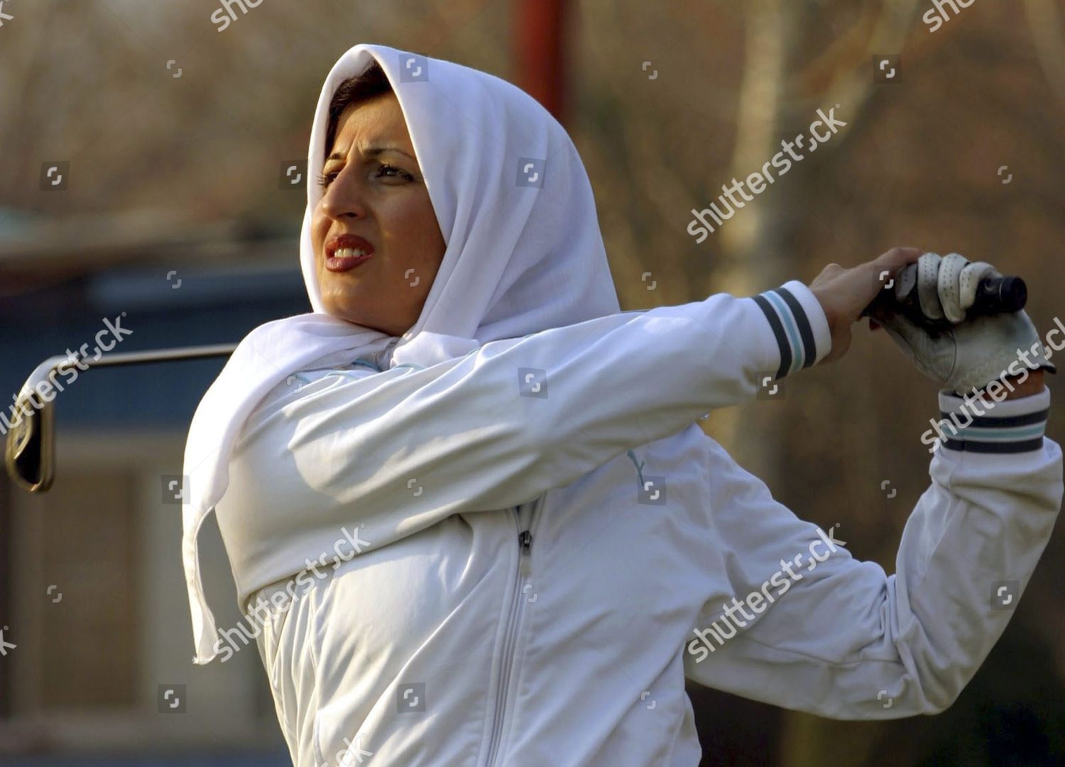 Iranian Firuzeh Mohammadzamani 34 Watches Her Editorial Stock Photo ...