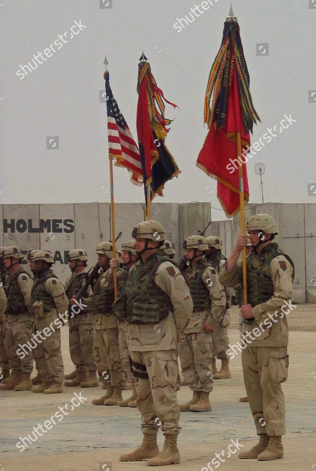 Us Soldiers During Ceremony Power Transfer Editorial Stock Photo ...