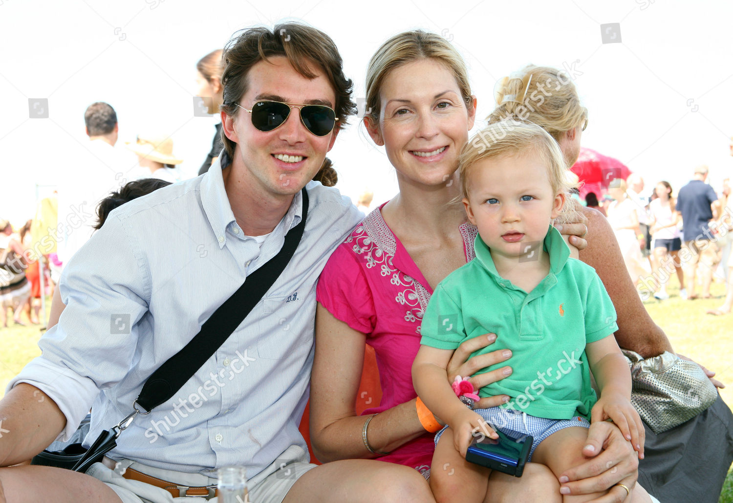Kelly Rutherford Her Son Hermes Husband Editorial Stock Photo - Stock ...
