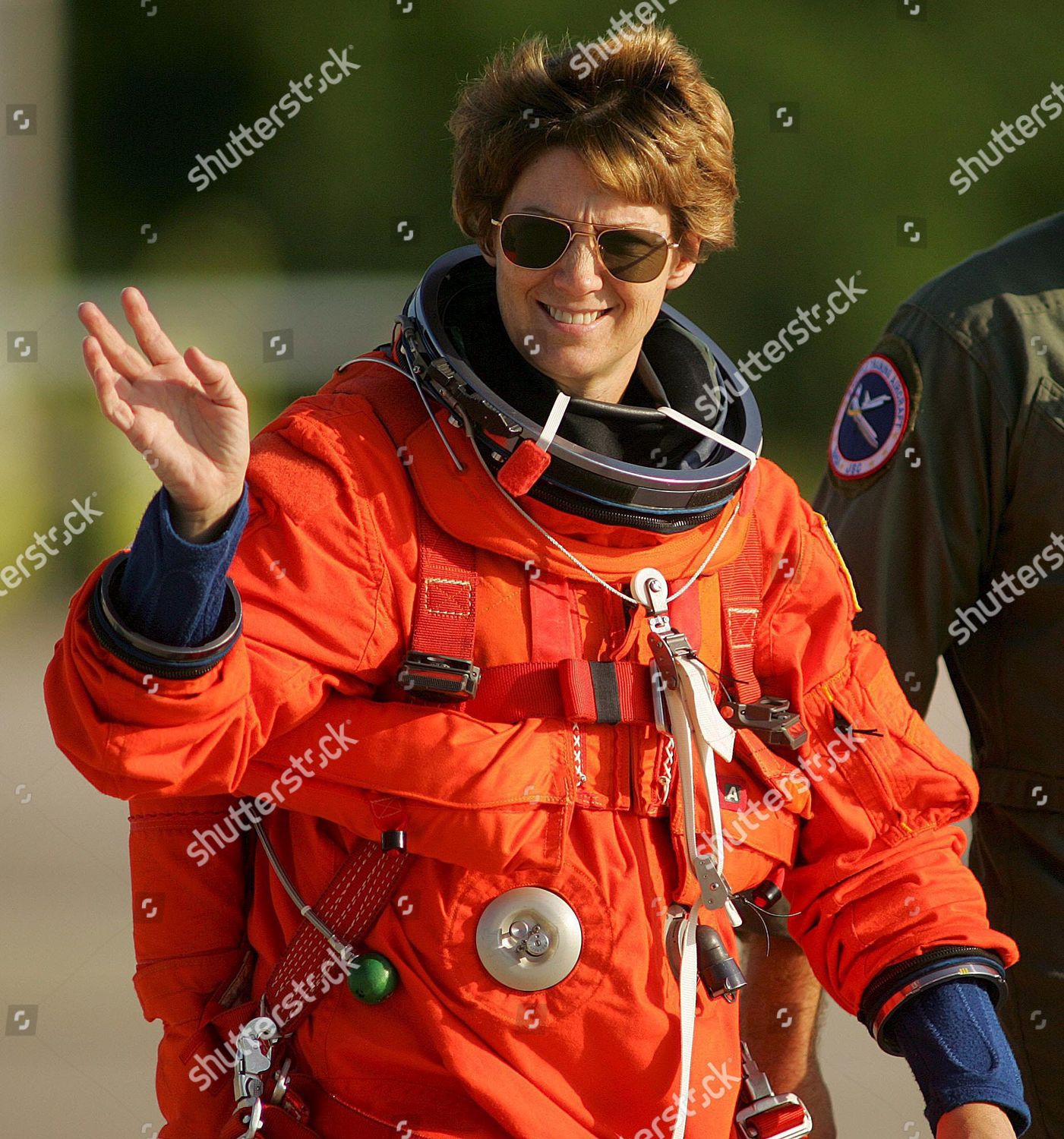 Space Shuttle Discoverys Crew Commander Eileen Editorial Stock Photo ...