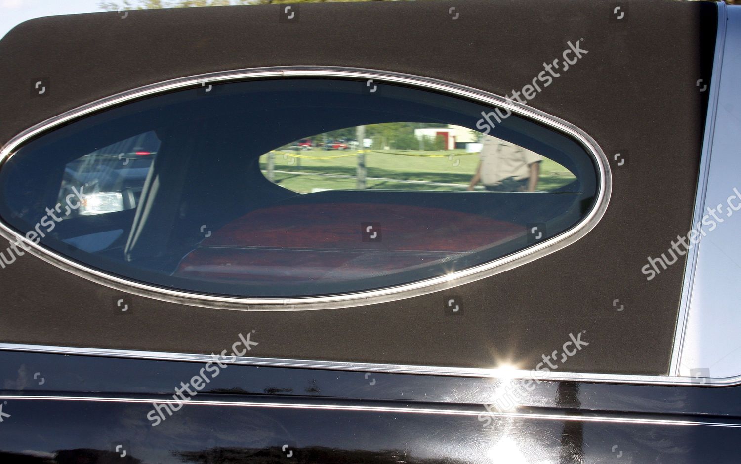 Sean Taylor Casket Back Hearse Leaving Editorial Stock Photo - Stock ...