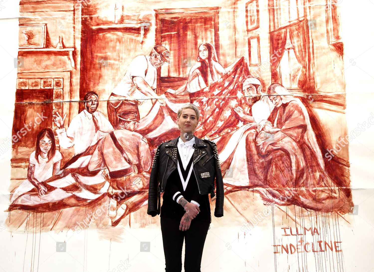 Artist Illma Gore Poses Front Her Editorial Stock Photo - Stock Image ...