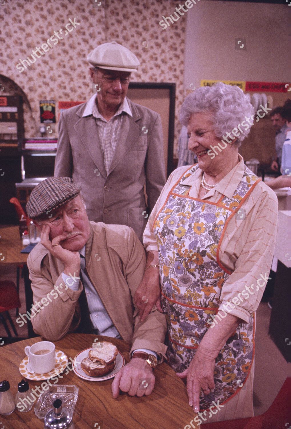 Bill Waddington Percy Sugden Tom Mennard Editorial Stock Photo - Stock ...
