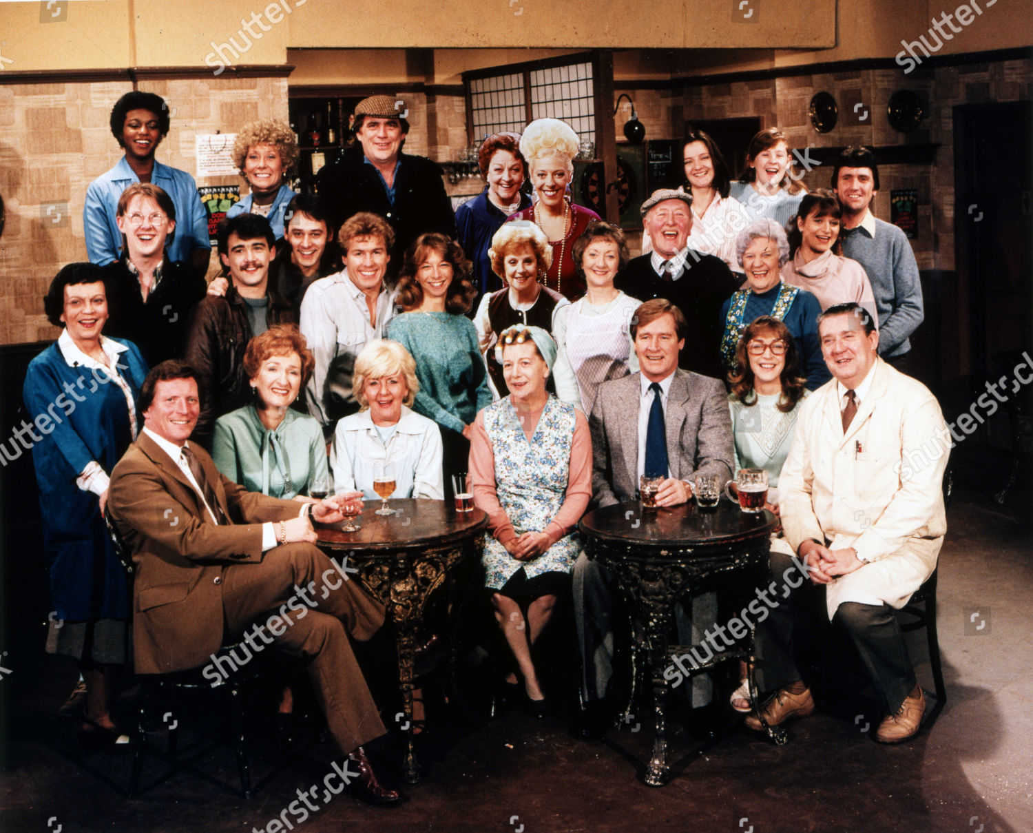 Cast Group Shot Rovers Return Front Editorial Stock Photo - Stock Image ...