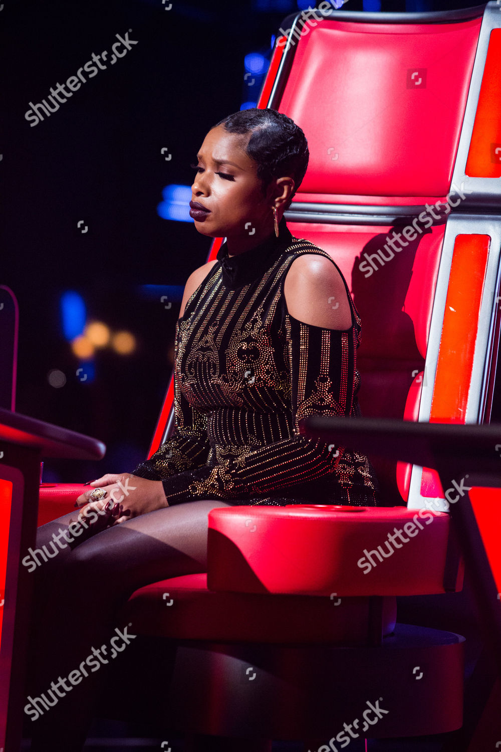 Jennifer Hudson Georgie Braggins Performs Everytime Editorial Stock ...
